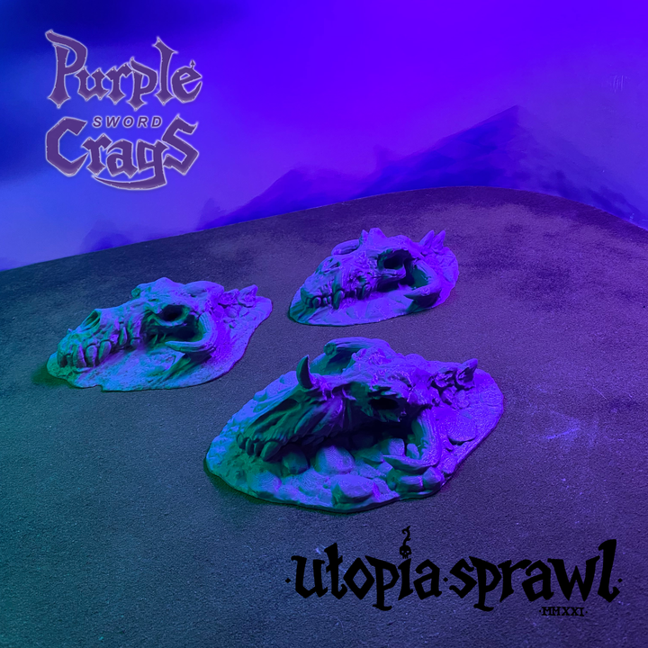 3D Printable Dragon Bones - Full Package by Utopia Sprawl